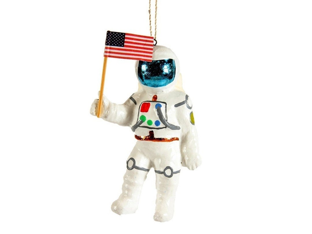 Astronaut Resin Christmas Ornament - Etsy