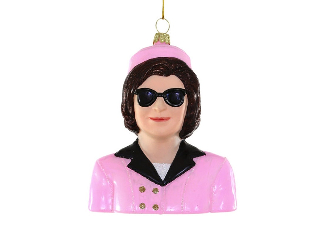 Jackie Kennedy Onassis Glass Christmas Ornament - Etsy