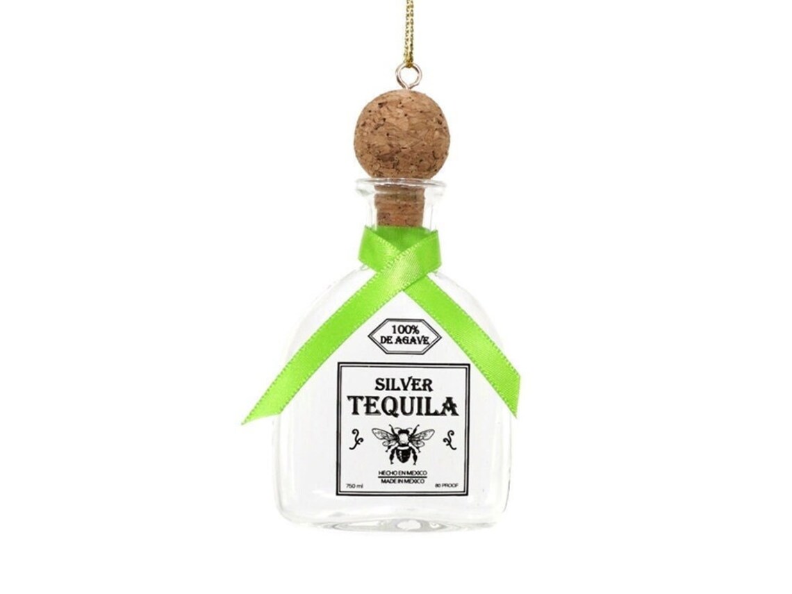 Tequila Glass Christmas Ornament - Etsy