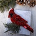 Red Cardinal Pin Brooch Cardinal Ornament Red Bird - Etsy