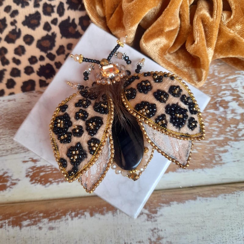 Leopard Moth - Etsy