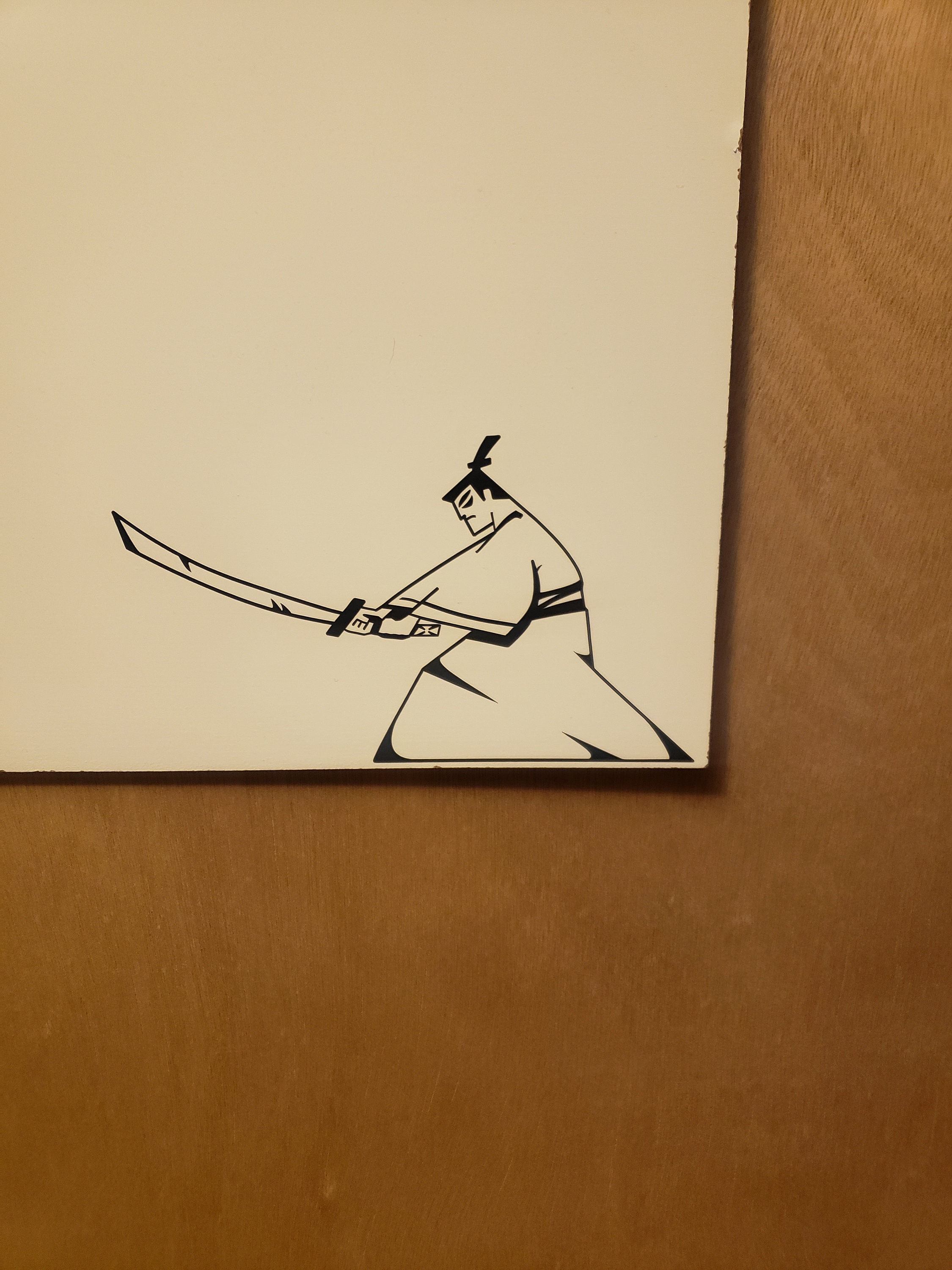 Samurai Jack Wide Vinyl Decal | Etsy