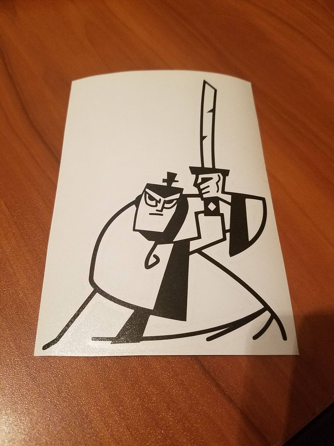 Samurai Jack - Vinyl Decal - Etsy