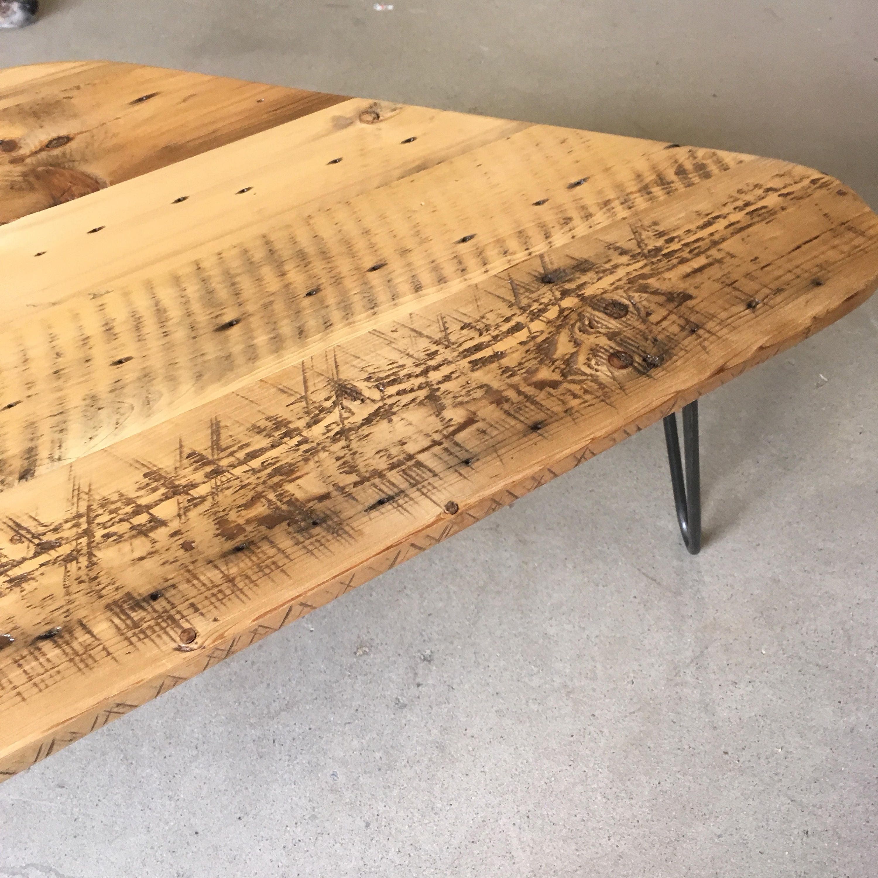 GROGG Reclaimed Wood Coffee Table Living Room Furniture - Etsy