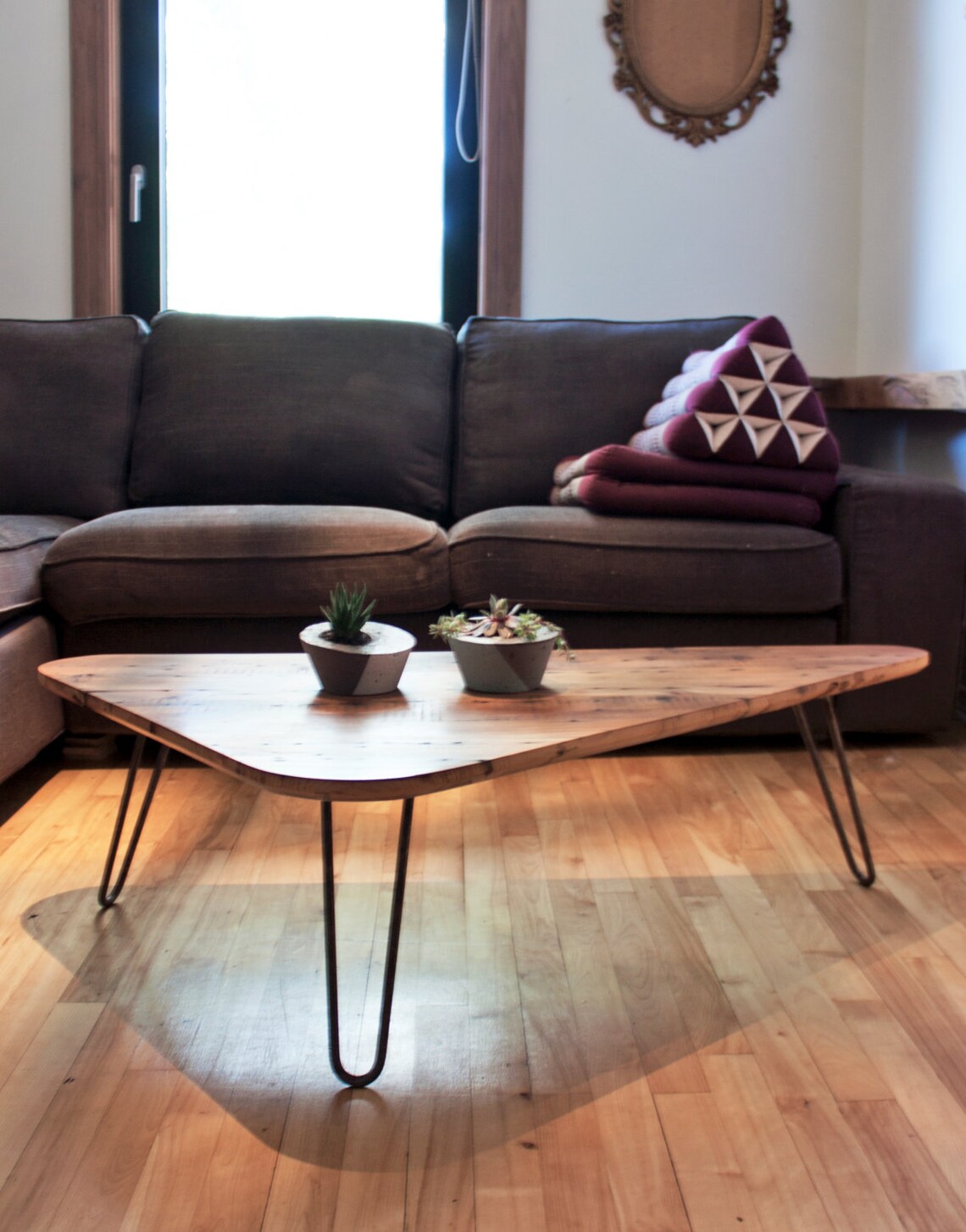 GROGG Reclaimed Wood Coffee Table Living Room Furniture | Etsy