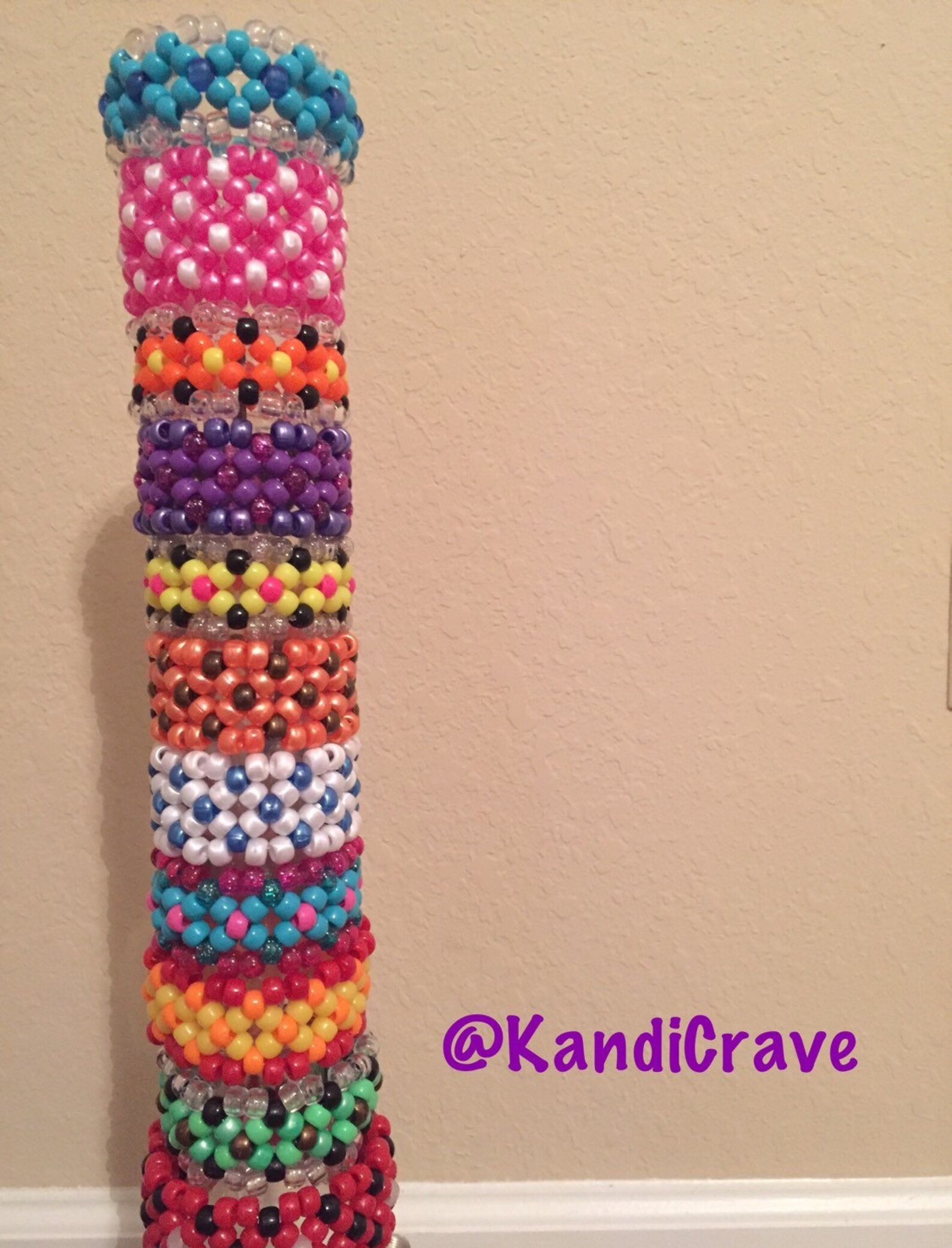 1 Cuff and 25 Kandi Bracelets Customize 5 - Etsy