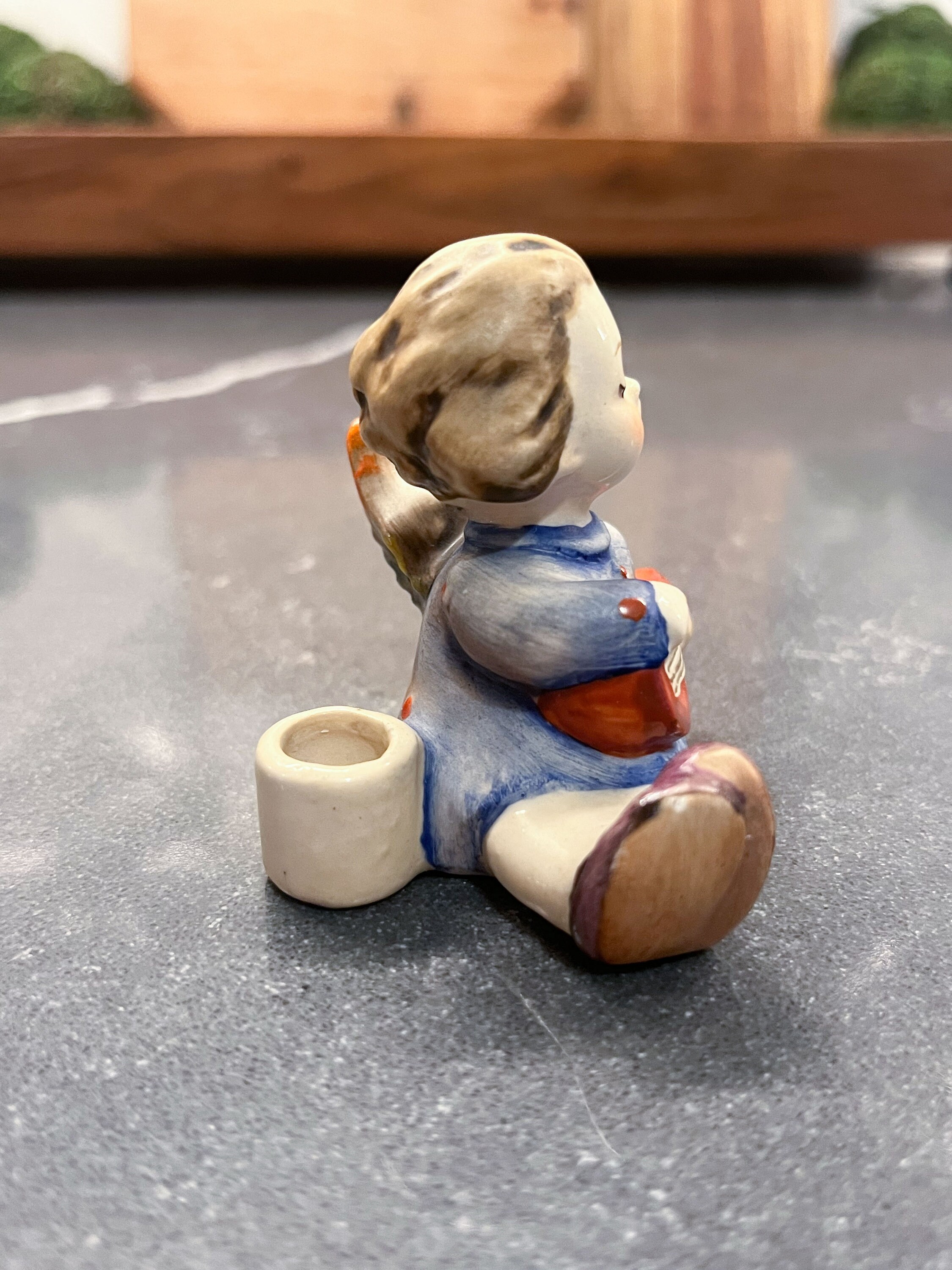 Goebel Hummel Figurine Angel Playing the Lute Candle Holder - Etsy