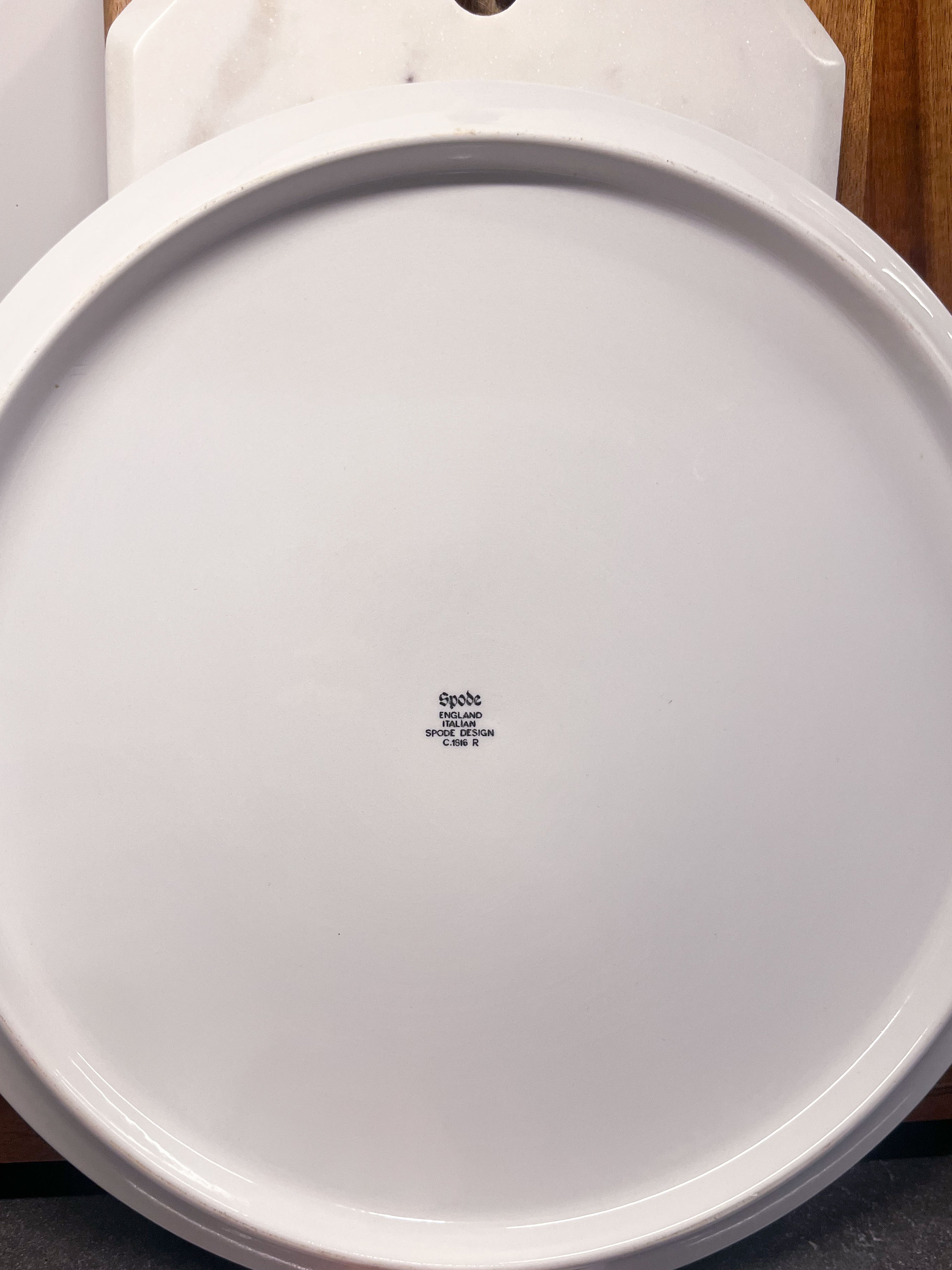 Spode England Italian Spode Design C.1816 R Domed Blue - Etsy