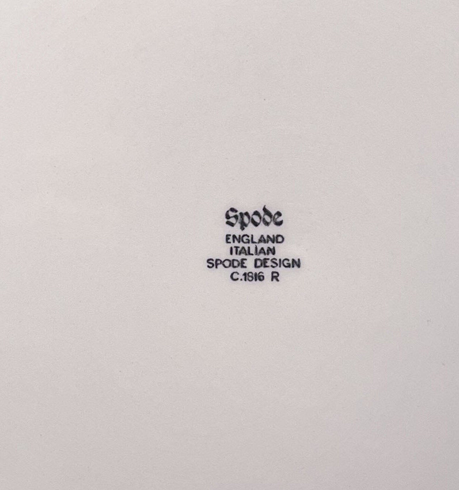 Spode England Italian Spode Design C.1816 R Domed Blue - Etsy