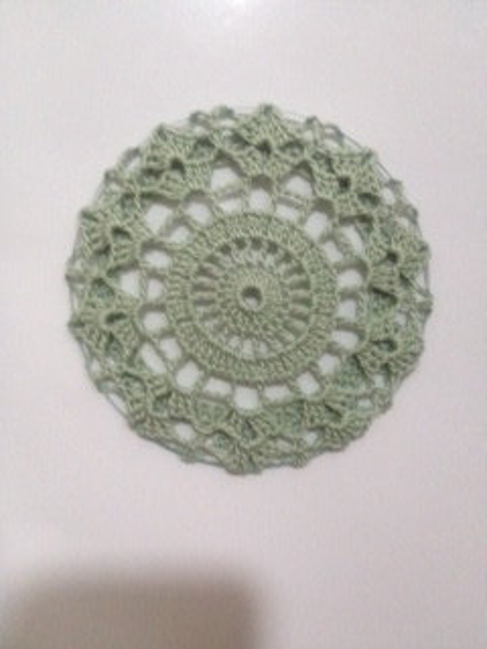 Handmade Crocheted Glass Coasters-doilies, Wall Art & Wedding Gifts-set ...