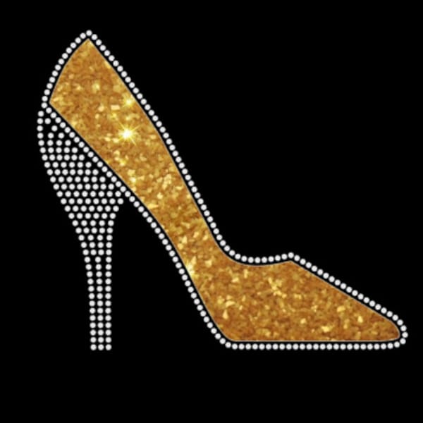 Rhinestone Heels - Etsy