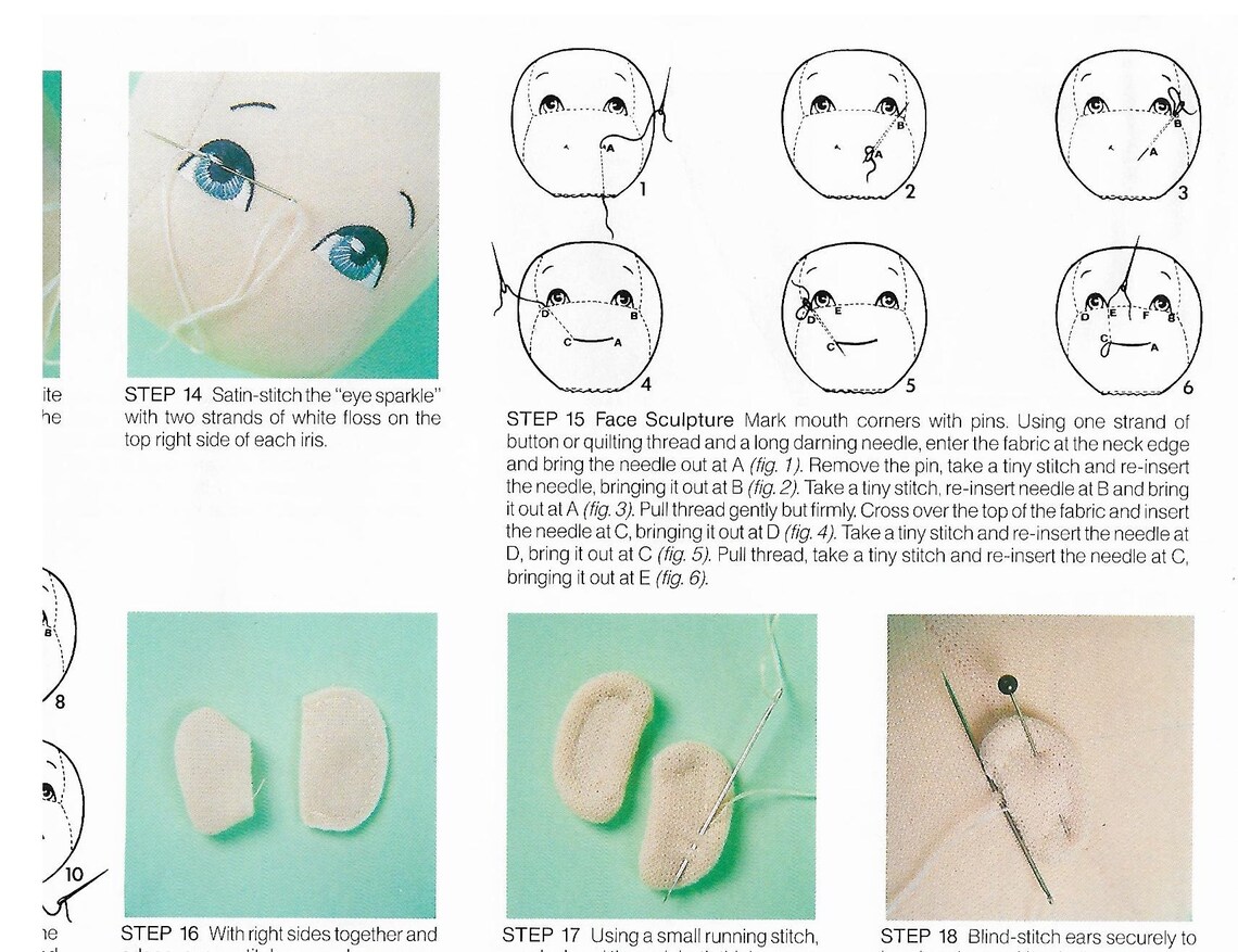 Tiny Tots Soft Sculpted Baby 18 Inch Doll Pattern PDF Instant Download ...