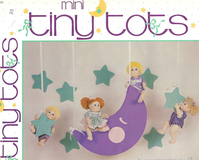 Mini Tiny Tots Soft Sculpted Baby Doll 12 Inch Pattern PDF Instant ...