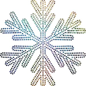 SVG Rhinestones Instant Download Large Snowflake Transfer Instant ...