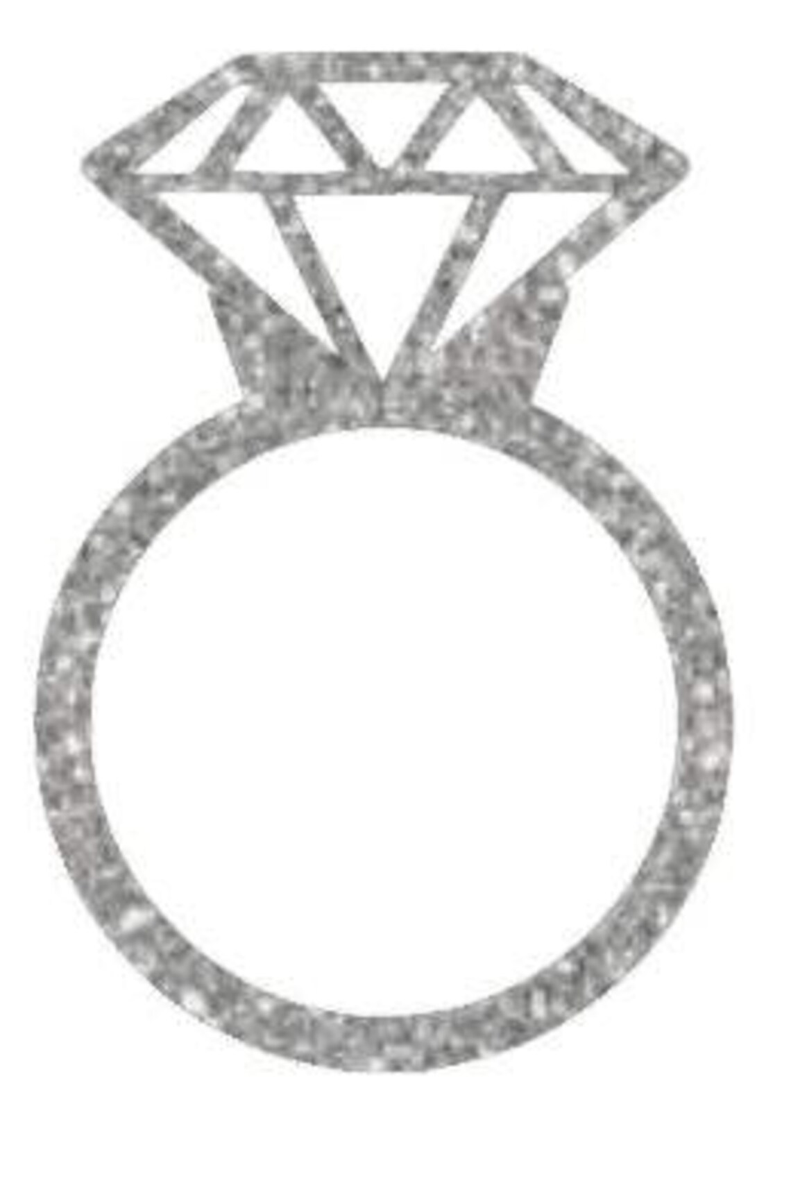 SVG Cut Ready HTV Instant Download File Diamond Ring Vinyl - Etsy