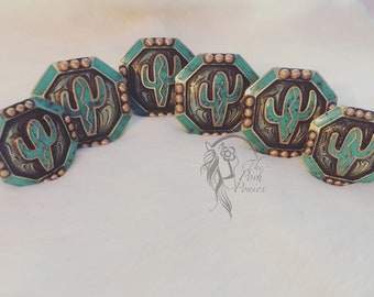 Saddle Conchos - Etsy