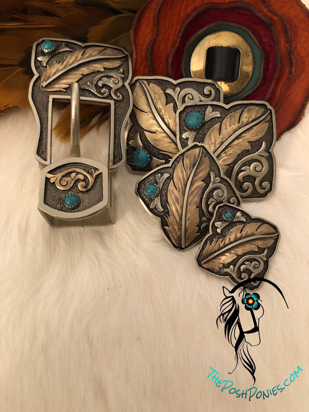 Handmade Fallon Feather Chicago Back Collection-1", 1.25", 1.5" & 3/4 ...