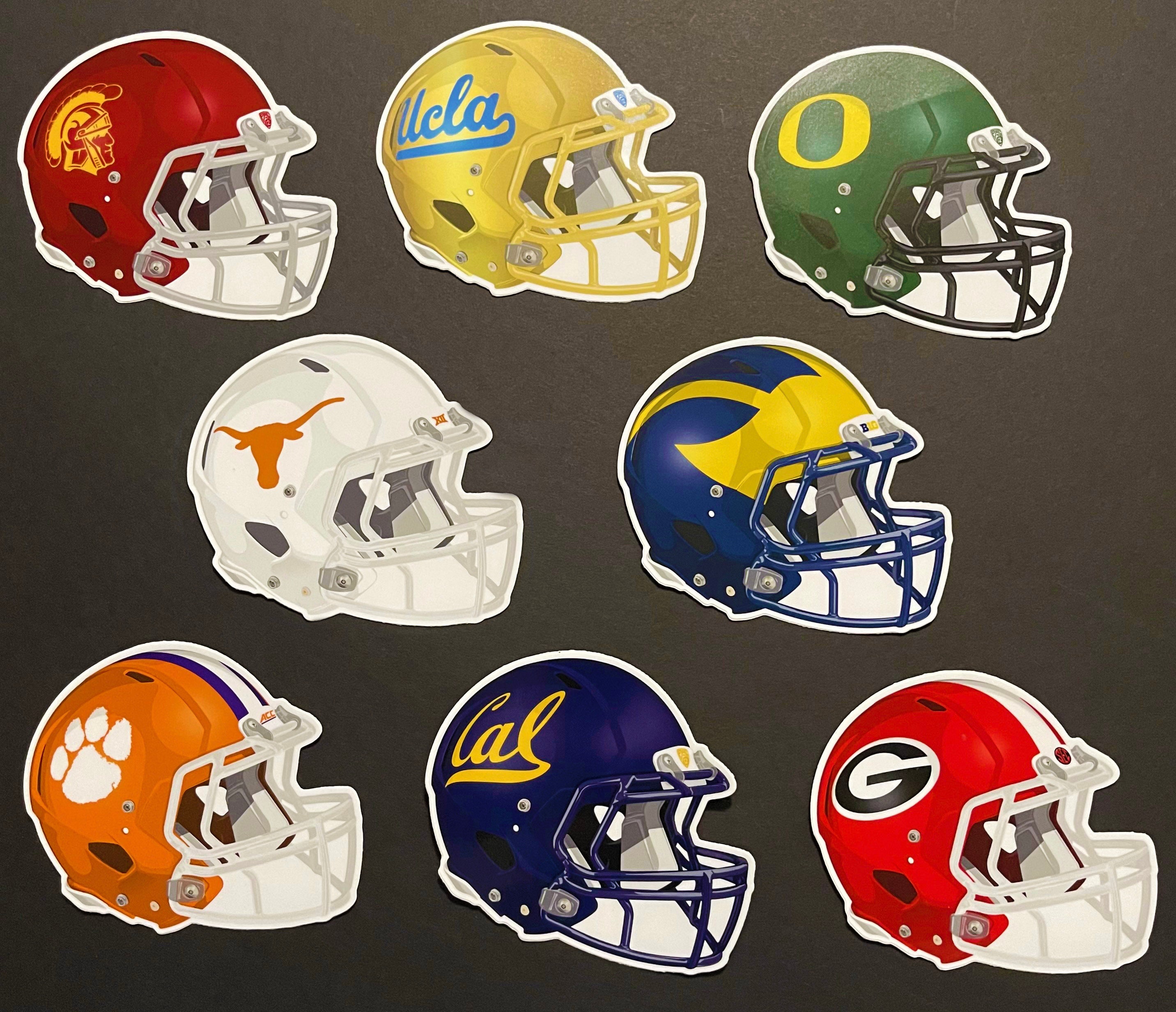College Football Helmet Designs