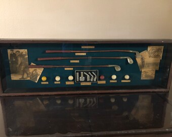 Golf shadow box | Etsy