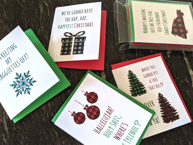 Printable Christmas Vacation Cards Instand Download - Etsy