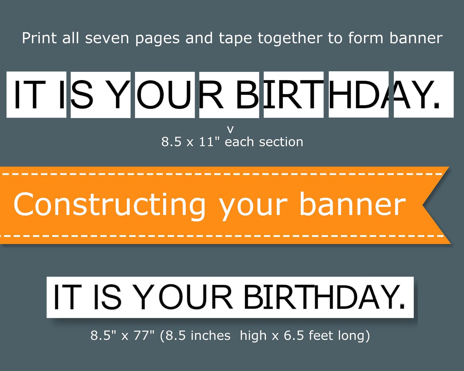 The Office Birthday Banner Printable the Office Theme Office | Etsy