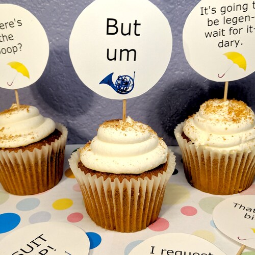 HIMYM Cupcake Toppers How I Met Your Mother Himym Birthday - Etsy
