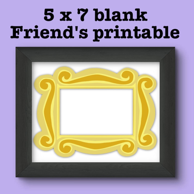 Friends Printable - Etsy