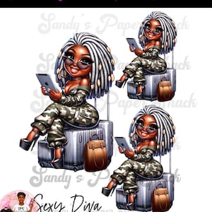 Beautiful Chibi Divas Sticker - Etsy