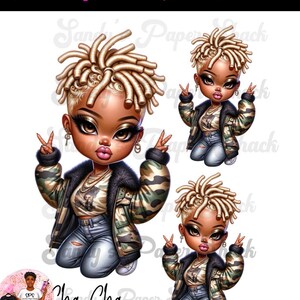 Beautiful Chibi Divas Sticker - Etsy