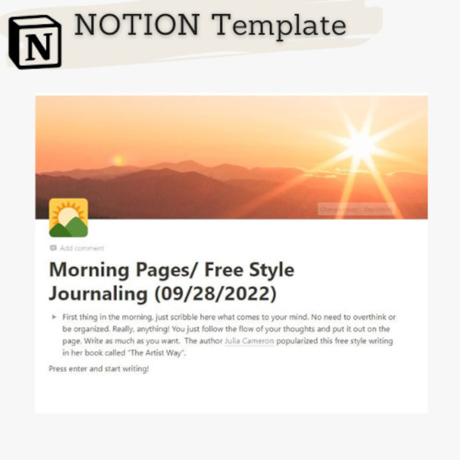 Notion Template | Notion Journal | Digital Journal | Gratitude Journal ...