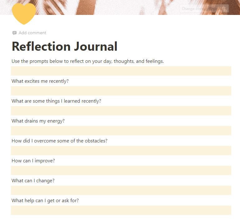 Notion Template | Notion Journal | Digital Journal | Gratitude Journal ...