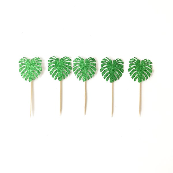 Monstera Leaf Cake - Etsy