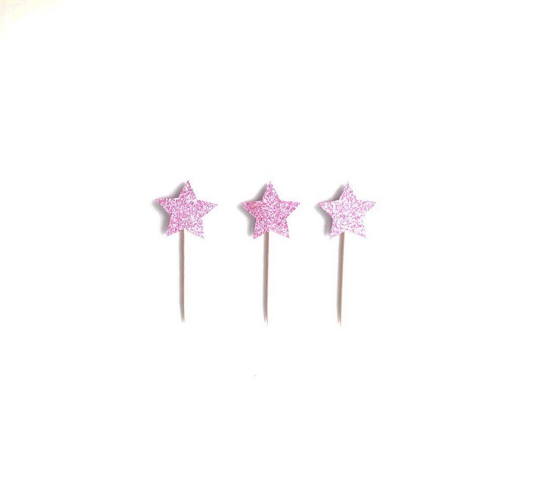 Cupcake Toppers - Star Shape, Twinkle Twinkle - Etsy