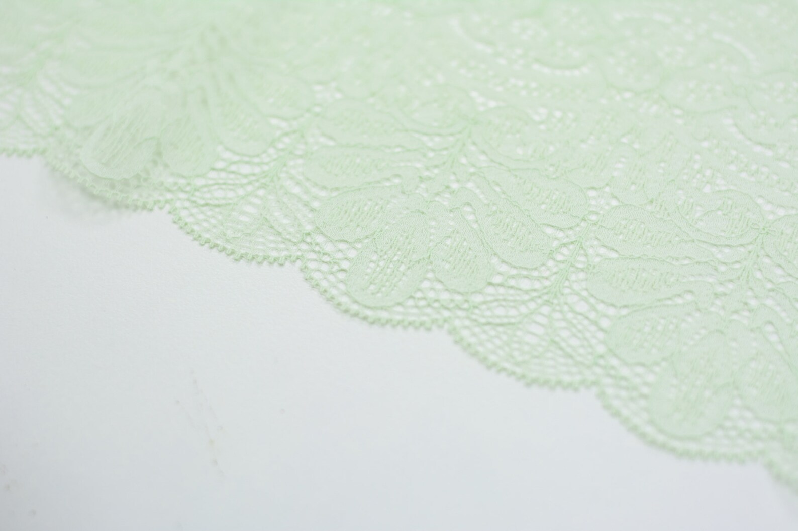 Green Lace Trim, Green Lace Fabric, French Lace Trim, Alencon Lace Trim ...