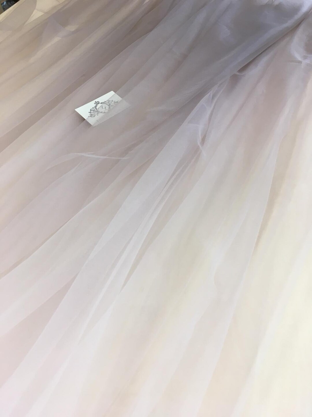 Brownish Grey Ombre Tulle Fabric, Ombre Tulle, Mesh Fabric, Tulle ...