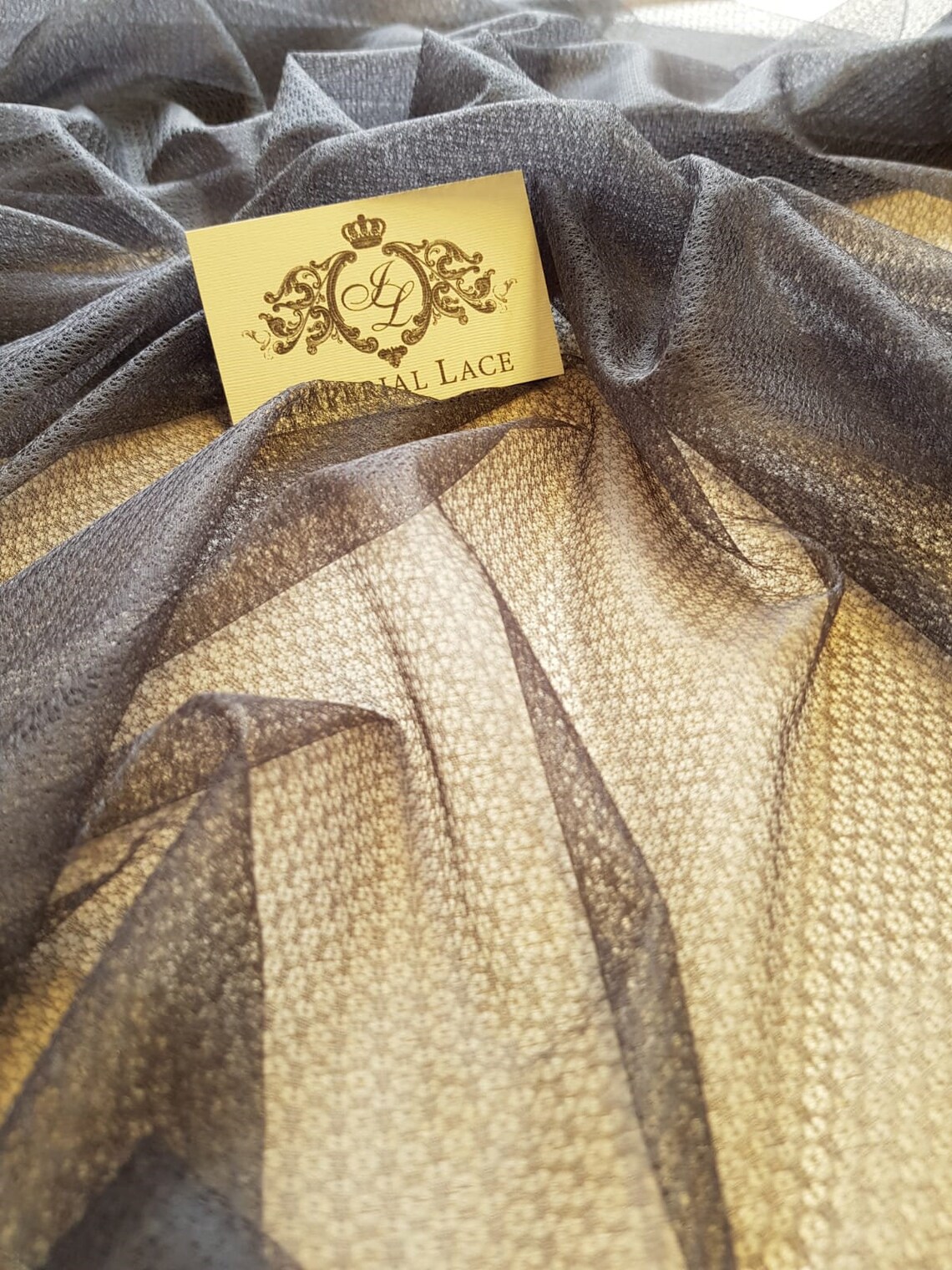 Dark Grey Tulle Fabric Tulle Fabric Grey Net Fabric - Etsy