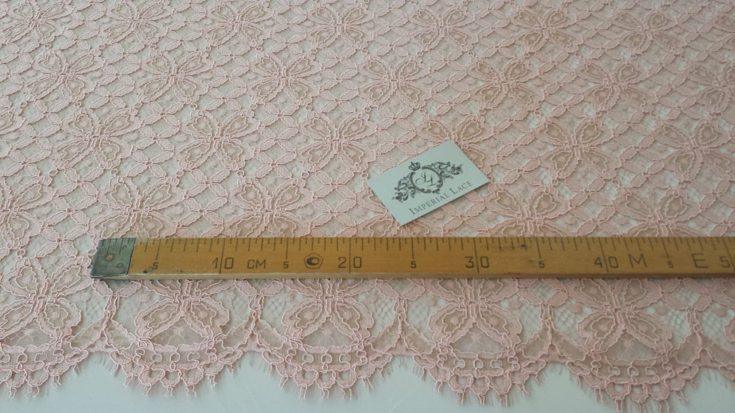 Pink Lace Fabric French Lace Boho Lace Wedding Lace Bridal - Etsy