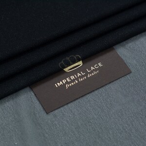 Black With Gold Vlieseline, Ironable Interfacing Light Weight Soft and ...