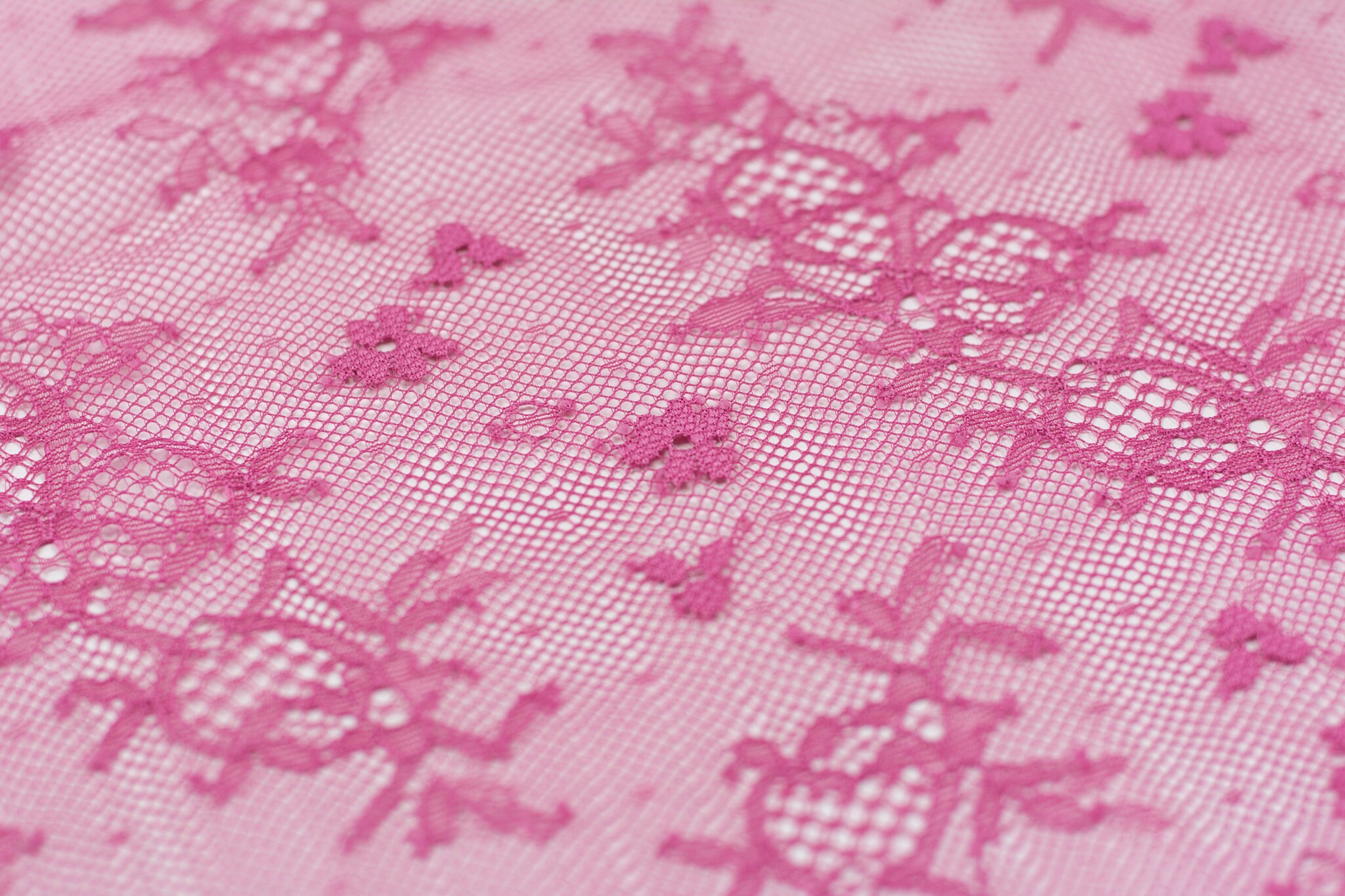 Pink lace fabric Lace fabric boho lace fabric Chantilly | Etsy