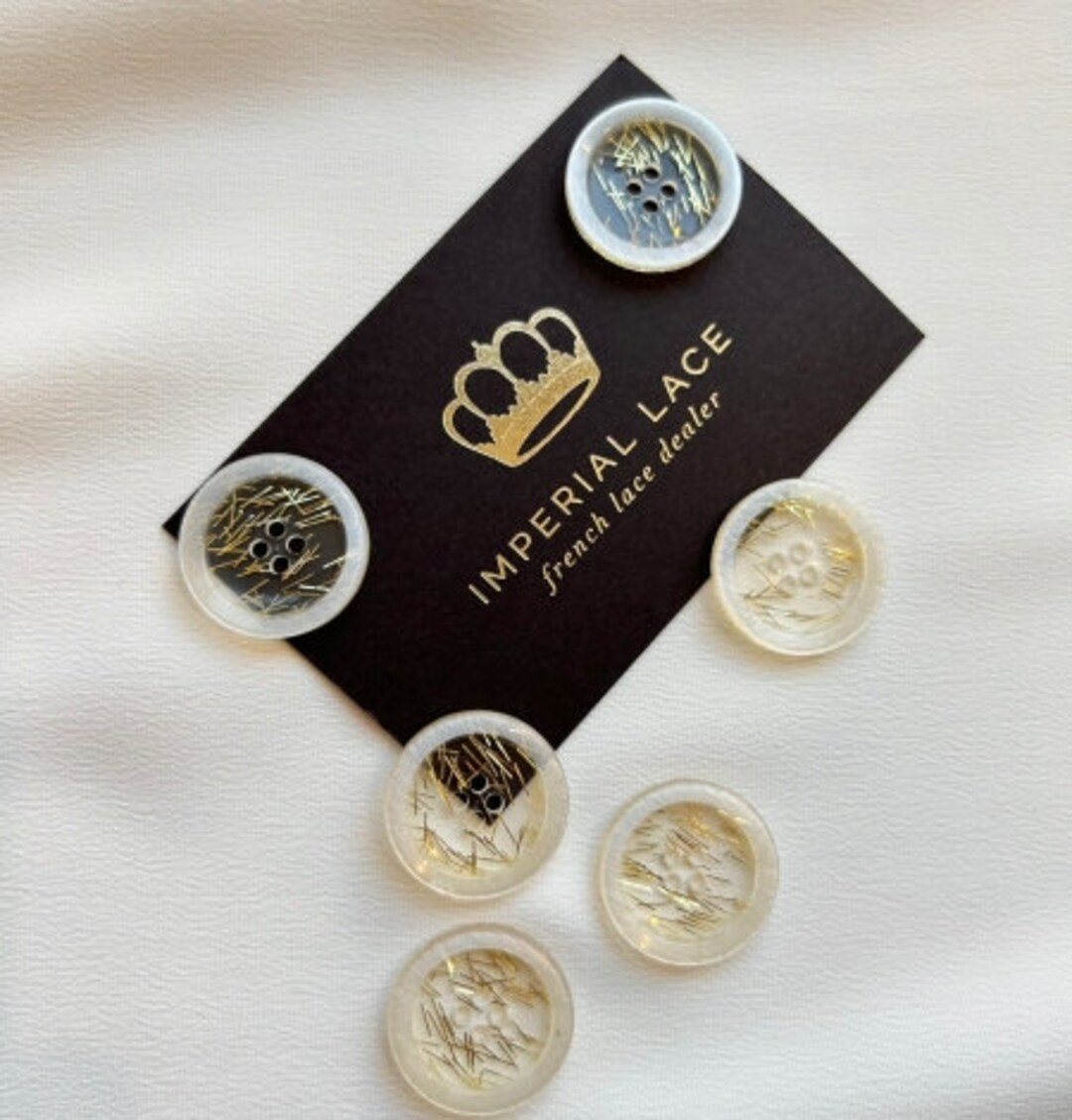 Buttons With Gold Details, Beige Buttons, Blouse Buttons, Buttons for ...