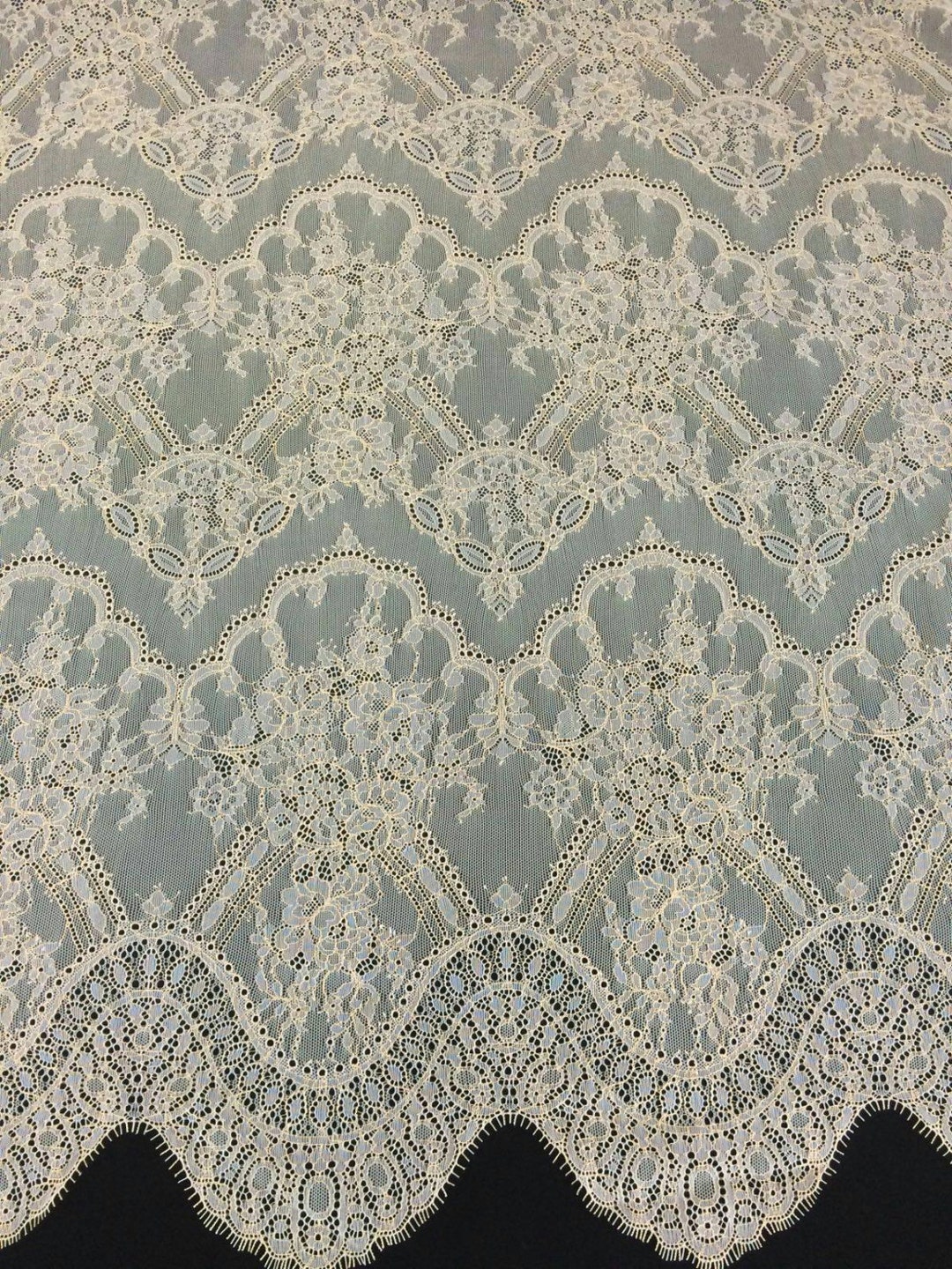 Golden Lace Fabric, French Lace, Evening Dress Lace, Bridal Lace Fabric ...