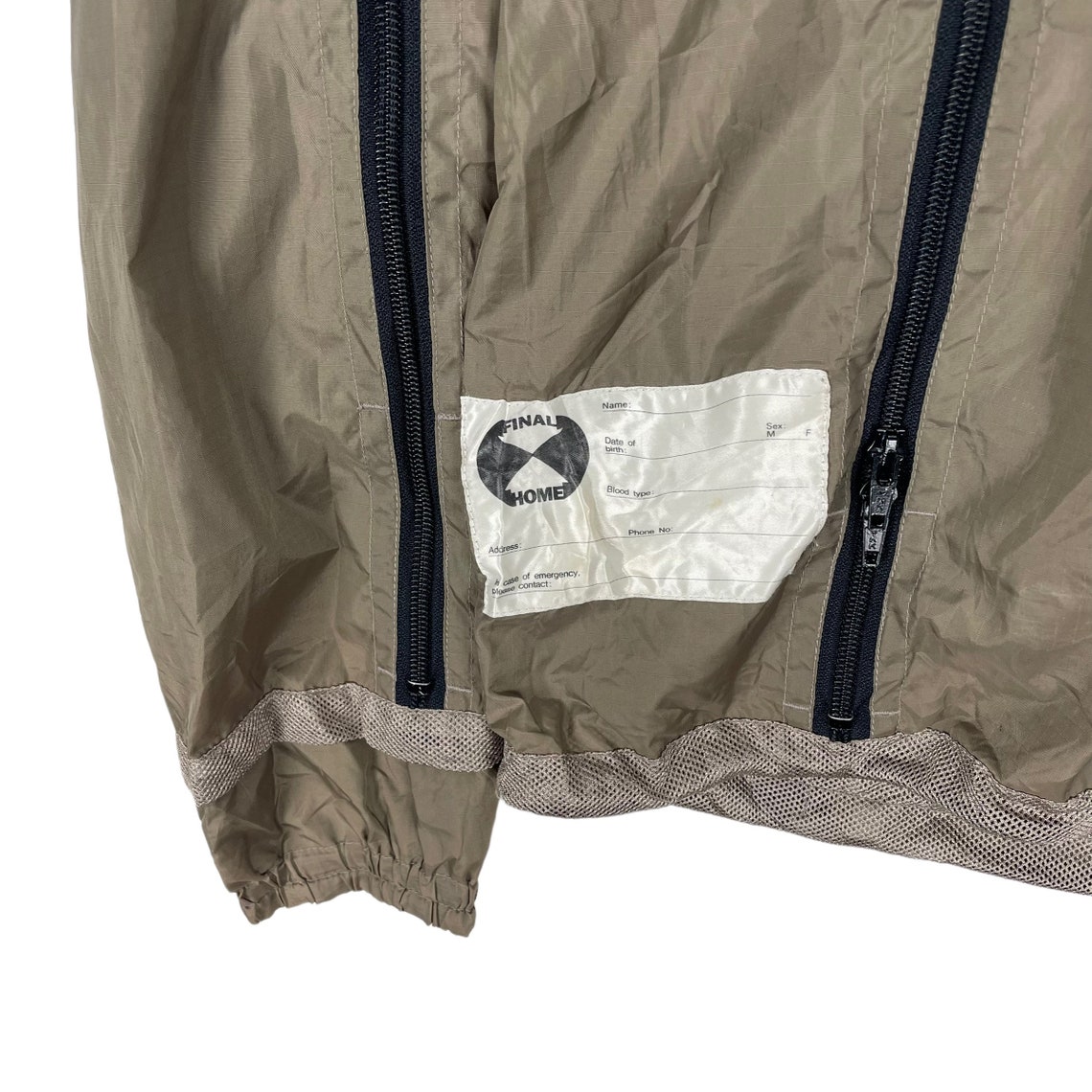 90s FINAL HOME Issey Miyake Kosuke Tsumura Survival Jacket - Etsy