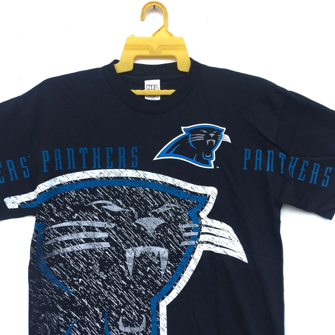 Vintage 90s Panthers NFL Tshirt Nfl on Fox Tshirt Made in - Etsy