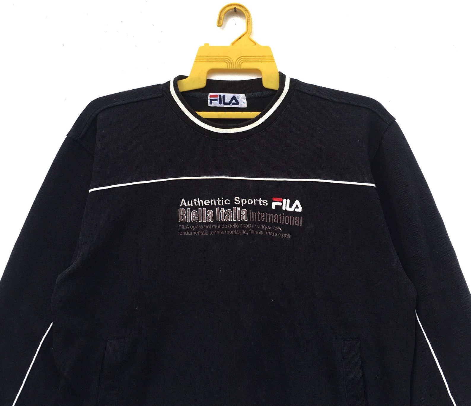 Rare Fila Sweatshirt Fila Small Logo Embroidery Women - Etsy