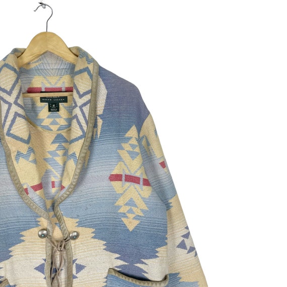 Lauren Ralph Lauren Native Hippie Cardigan Navajo Mex… - Gem