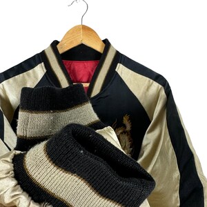 Sukajan Dragon Bosozuku Yakuza Light Zipper Jacket Japanese Fighter ...