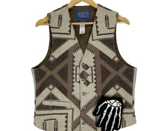 Pendleton Vest - Etsy