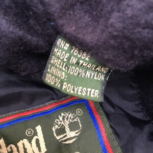 Timberland Jacket Hoodie Full Zip Windbreaker Big Spell Out Raincoat ...
