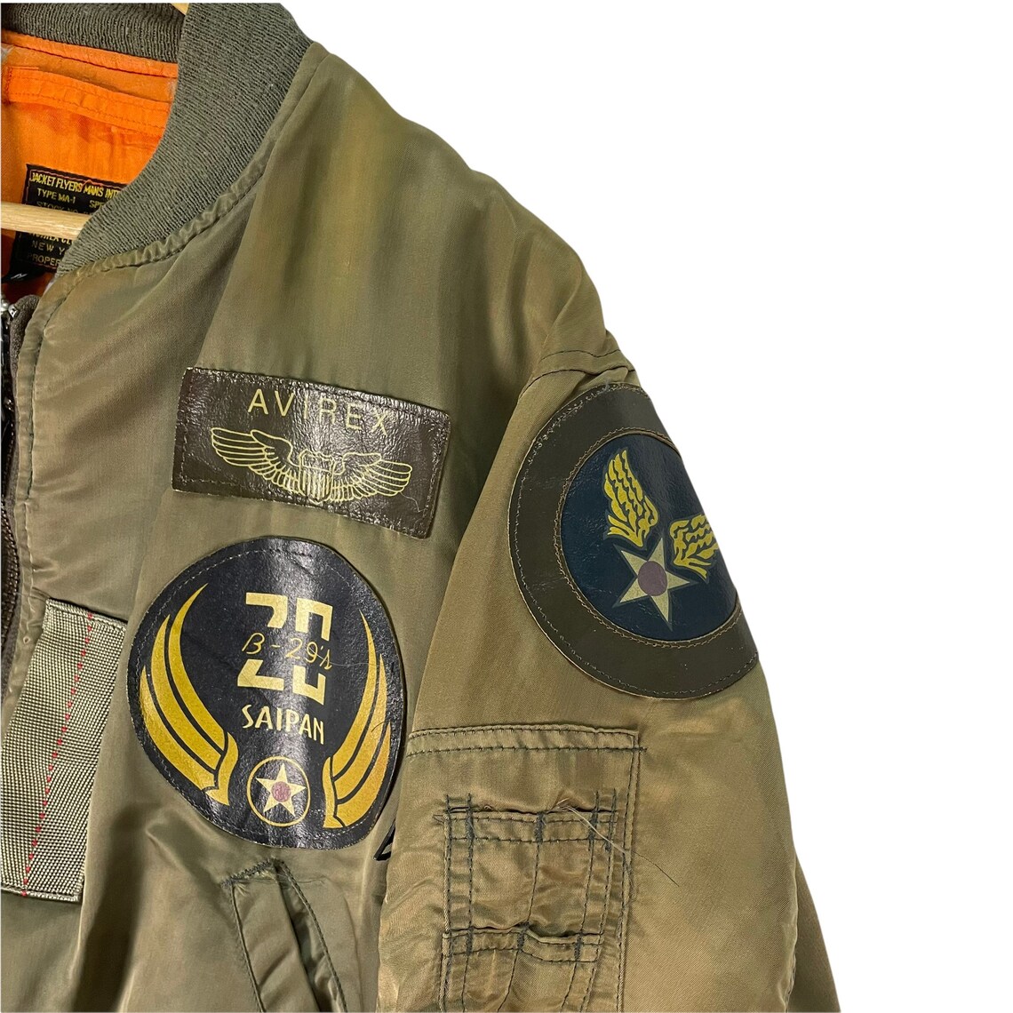 Vintage 90s Avirex Top Gun MA-1 Flight Flyers Bomber Jacket - Etsy