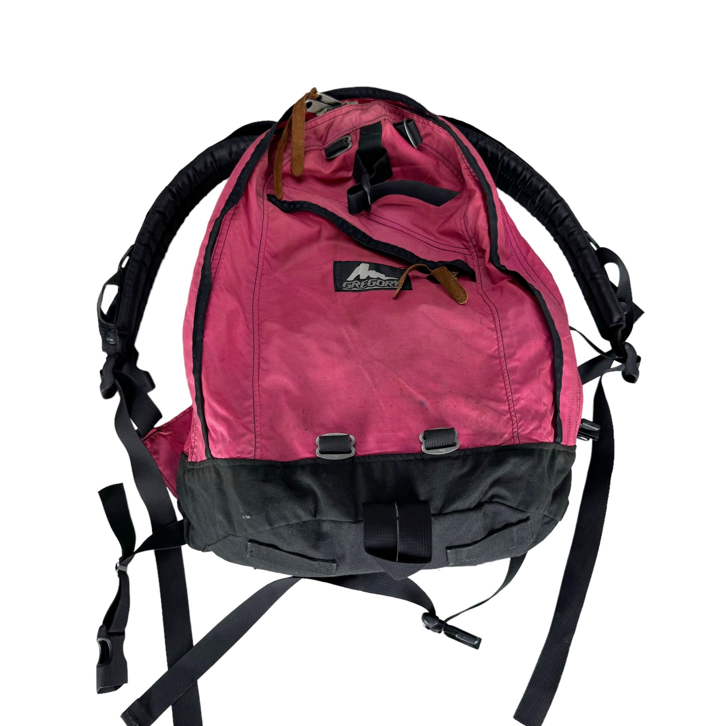 Vintage 90s Gregory Daypack Backpack Pink Colour Bag Usa - Etsy Vintage 90s Gregory Daypack Backpack Pink Colour Bag Usa - Etsy